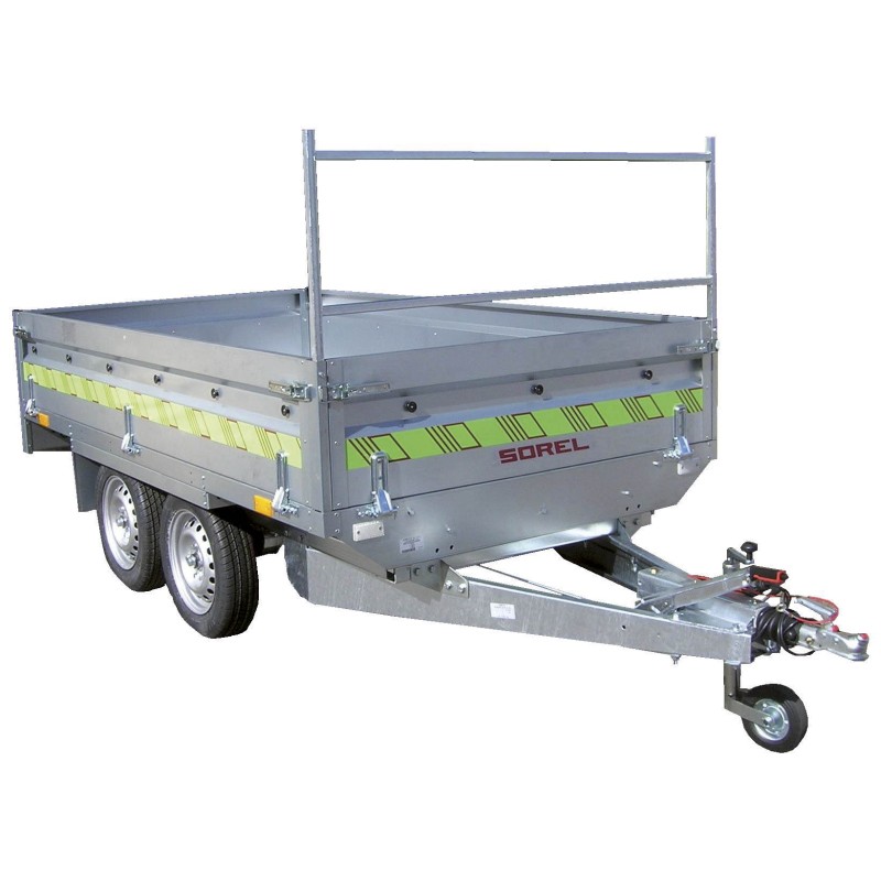 REMORQUE NORDIKA 262 269X151 PTAC 1300KG 2ESS.FREI