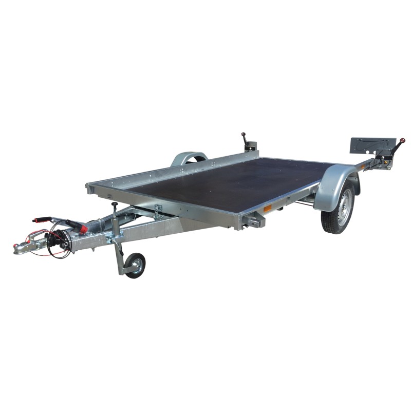 REMORQUE PJ306F113 PLAT. 1 ESSIEU PTAC 1300KG