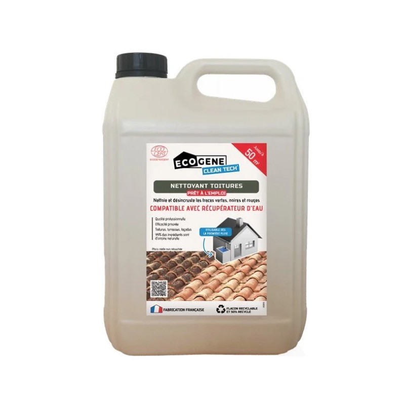 NETTOYANT TOITURES CLEANTECH 5L - ECOGENE