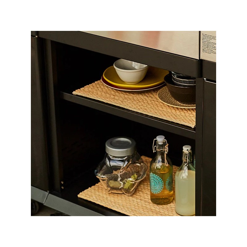 MODULE CUISINE DESSERTE FIDGI INTÉGRABLE AUX BBQ - COOK'IN GARDEN