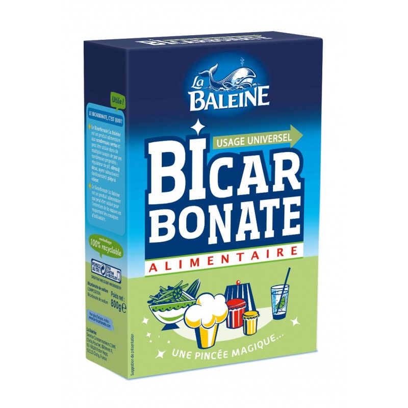 BICARBONATE DE SOUDE ALIMENTAIRE 800G
