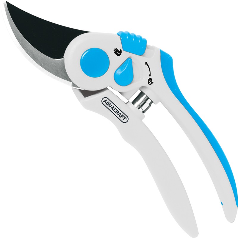 SÉCATEUR JARDIN OUVERTURE RÉGLABLE ERGONOMIQUE - AQUACRAFT